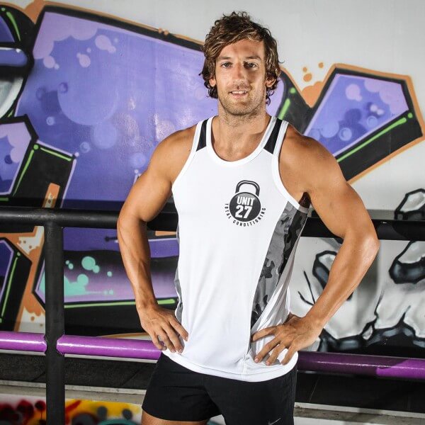 Male White Singlet · Unit 27